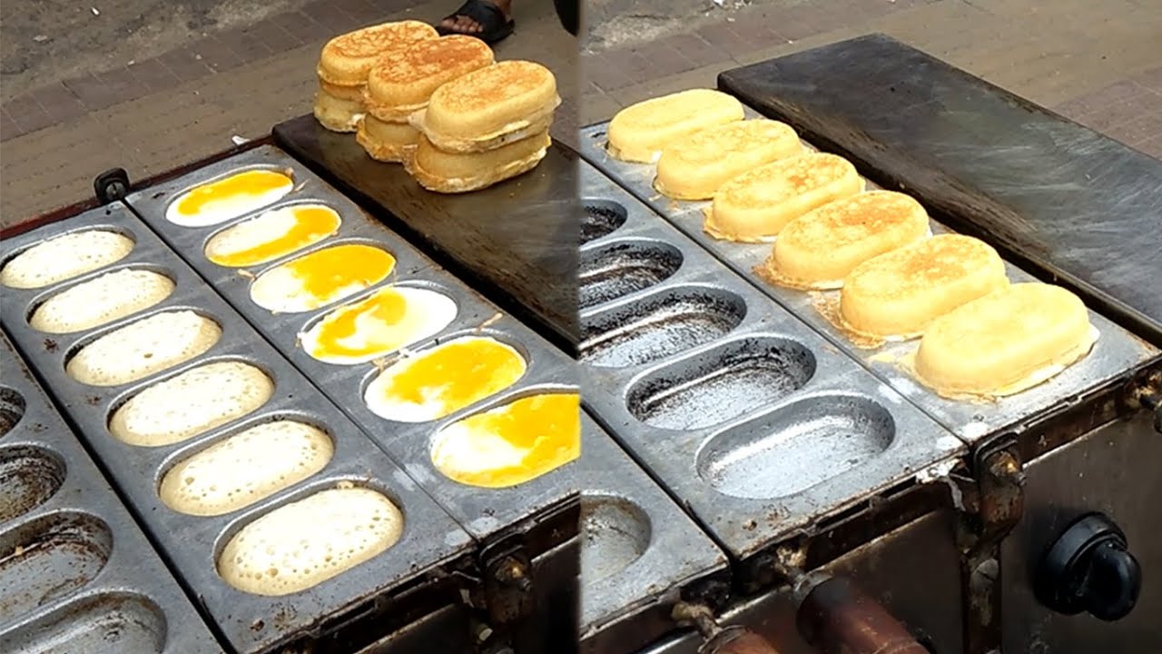 Healthy Egg Cake | Street Food Dhaka - YouTube