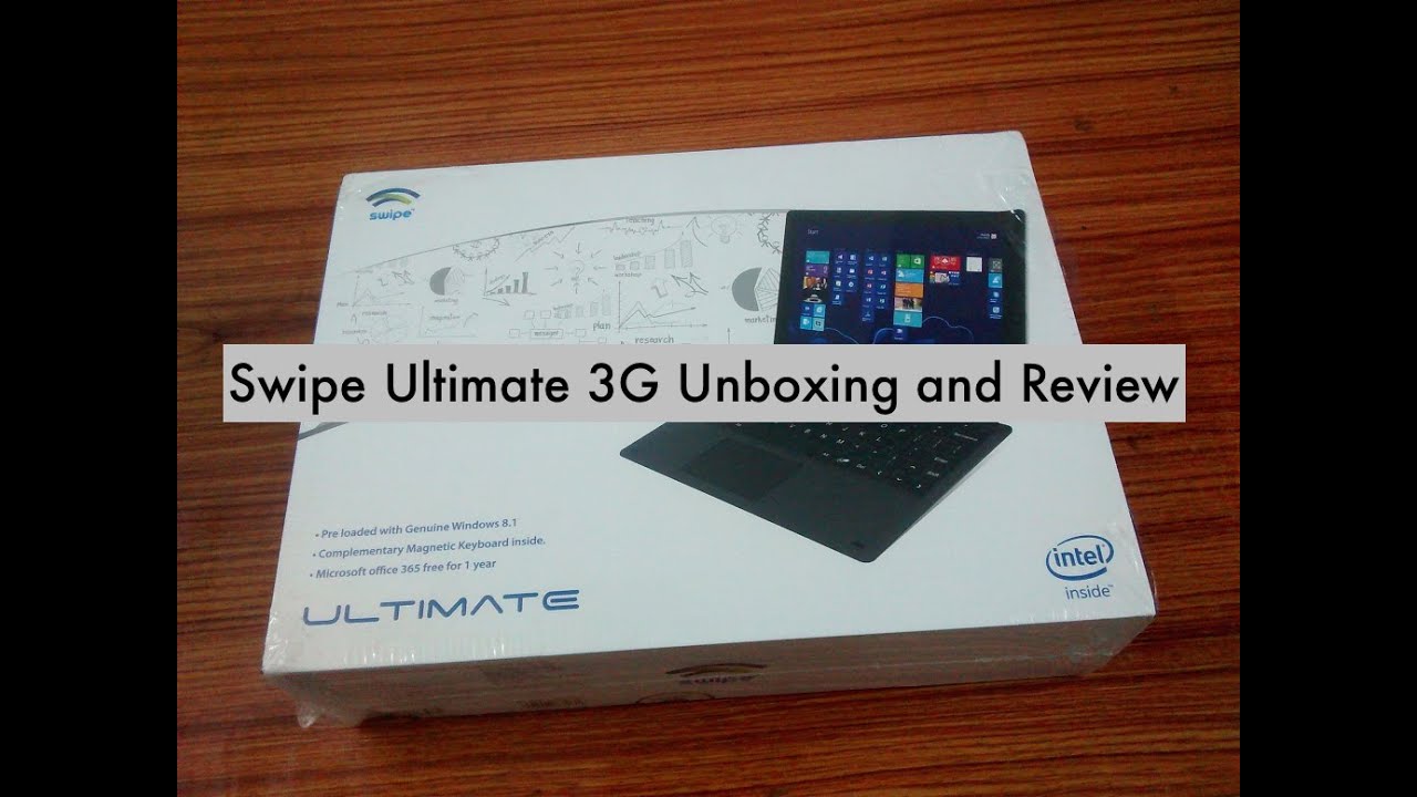 Swipe Ultimate 3G Unboxing and review - YouTube