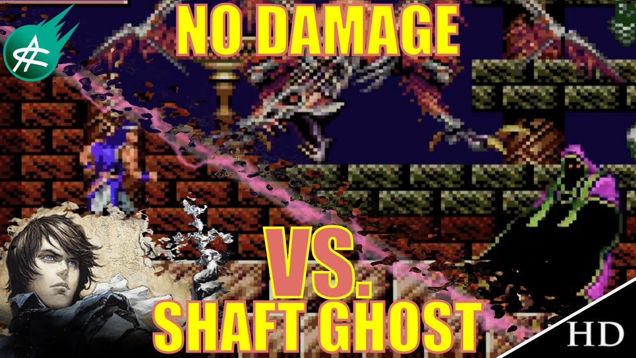 Richter Whip Only No Damage Shaft Ghost (St. 7) Boss Fight ...