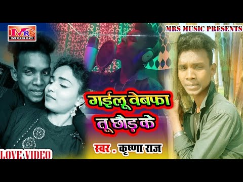 गईलू वेबफा तू छौड़ के ||singer Krishna Raj||so sad letash song||भोजपुरी ...