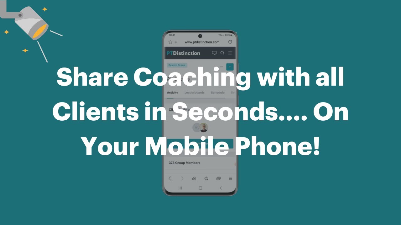 Share Coaching With All Clients in Seconds - On Your Mobile Phone - YouTube