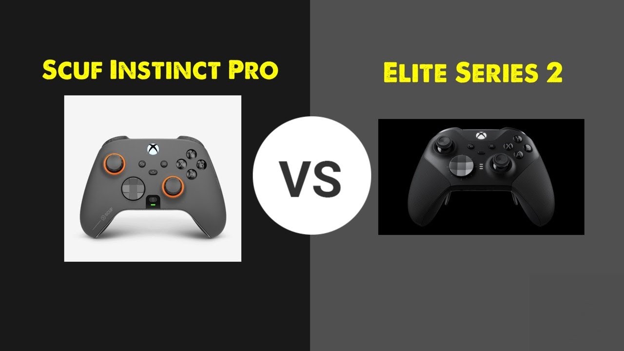 Scuf Instinct Pro Vs Xbox Elite Series 2. Which one should you buy with ...