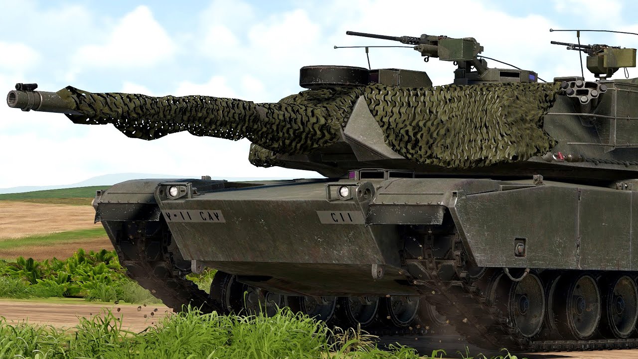 Gunner HEAT PC: M1 Abrams Vs Multiple T 72M1 & T 64A Tanks - YouTube