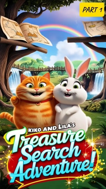 Part 1 - Kiko and Lila’s Magical Treasure Hunt Adventure! - YouTube