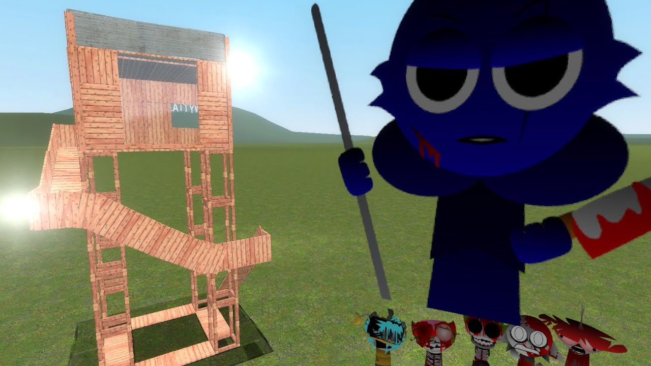 Nightmares Sprunki Scary Vs Towers In Garry's Mod - YouTube