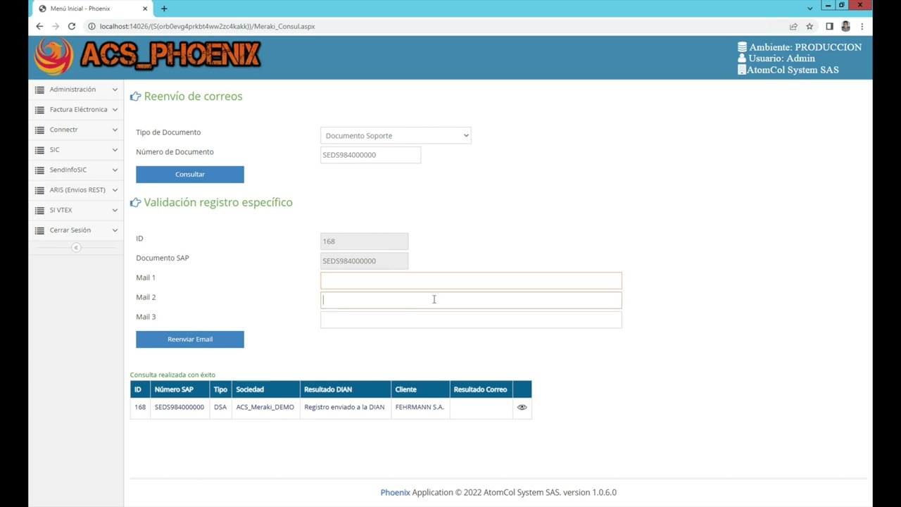 ACS PHOENIX: Consulta de Registros - YouTube