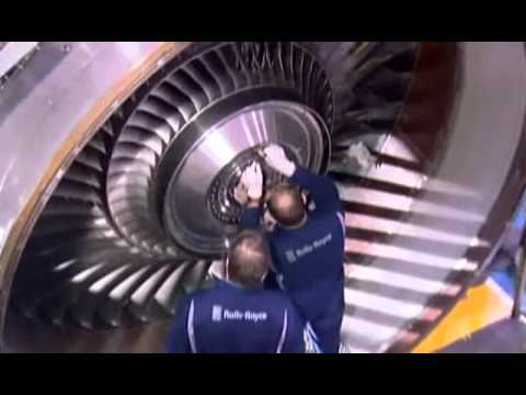 Rolls Royce Trent 1000 assembly & first test, Montaje y primera prueba ...