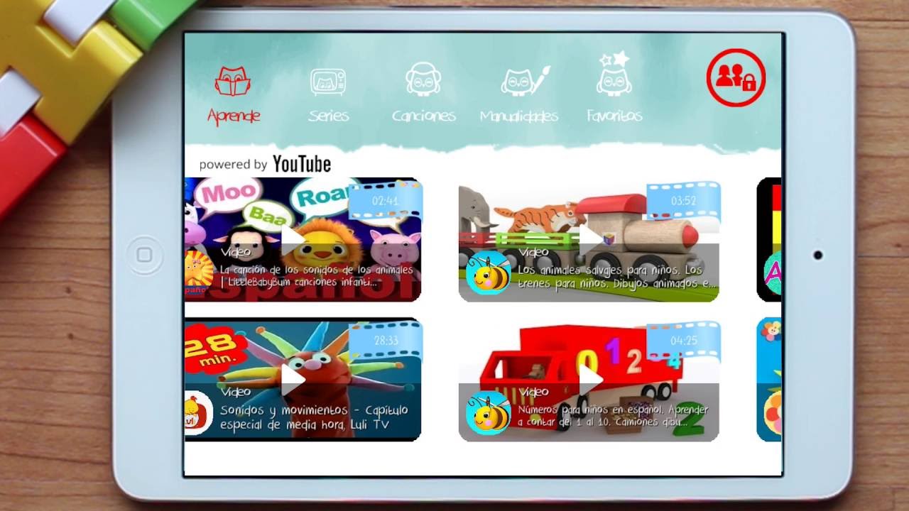 Reproductor de Vídeos infantil Kids Safe Video Player de Sami Apps ...