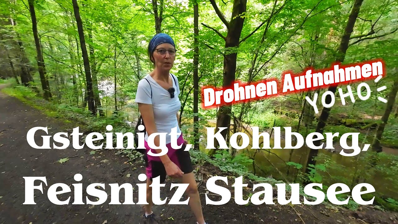 Gsteinigt, Feisnitz Stausee und Kohlberg bei Arzberg - Mit Drohnen ...