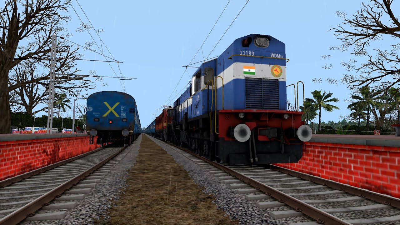 Railworks-16032/ANDAMAN EXPRESS||BS WDM3D(DA)(NGC)||TS2021 LIVE ...