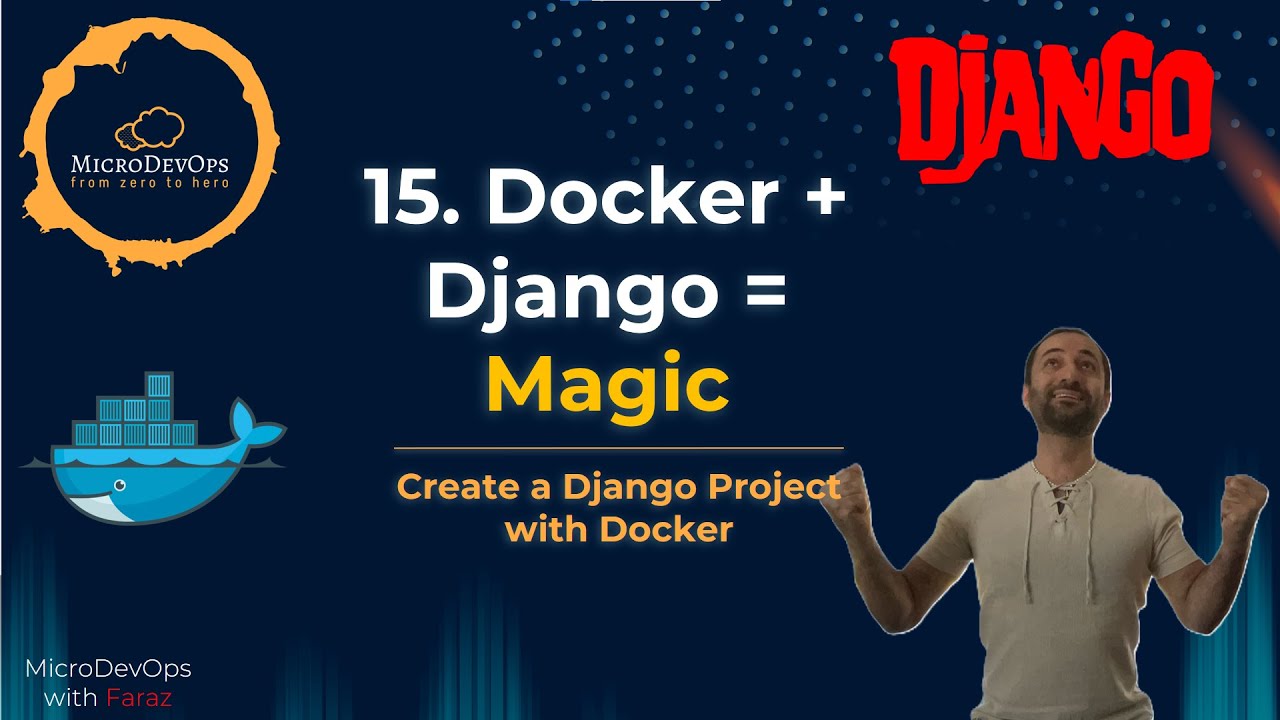 15. 🐳 Django rest framework tutorial in 2025 with DRF & Docker | Create a Django Project with ...