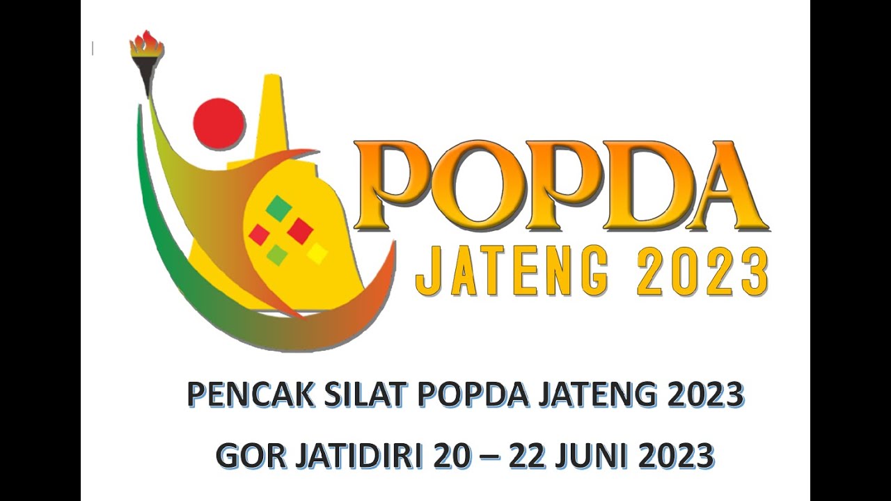 Live POPDA PENCAK SILAT JATENG 2023 (21 JUNI 2023 - SESI MALAM) - YouTube