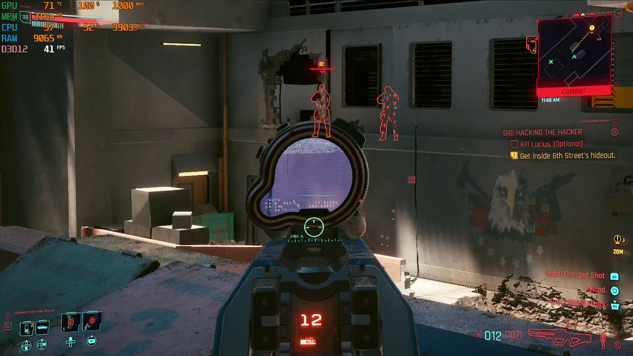 Cyberpunk 2077 AMD Fury card - YouTube