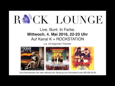Rock Lounge Sendung vom 4.5.2016 - YouTube