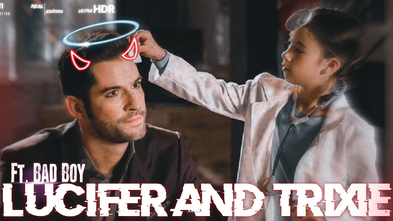 Lucifer Funny Moments | Lucifer Meets Trixie First Time | Lucifer Edit ...