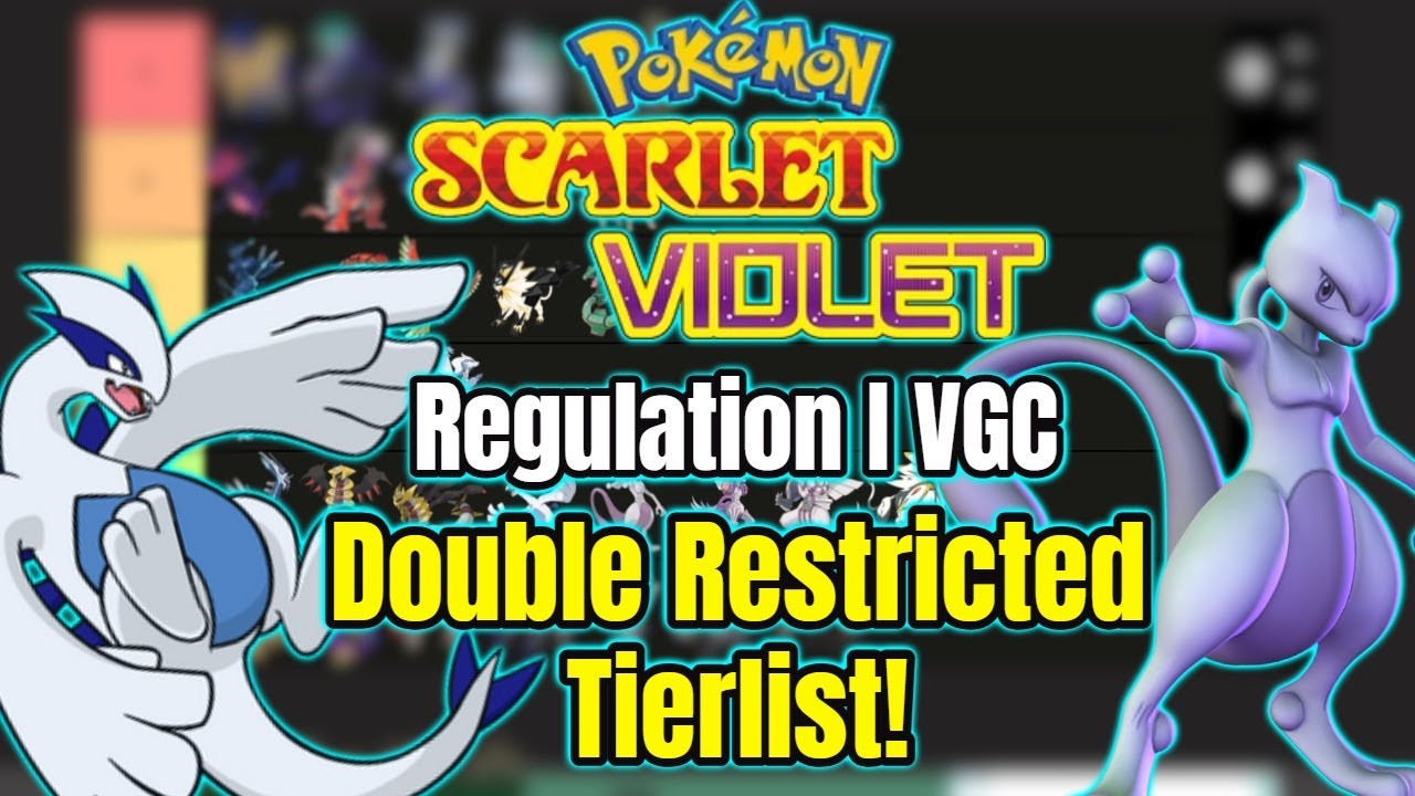 Pokemon Scarlet/Violet 2025 Regulation I VGC - Double Restricted ...