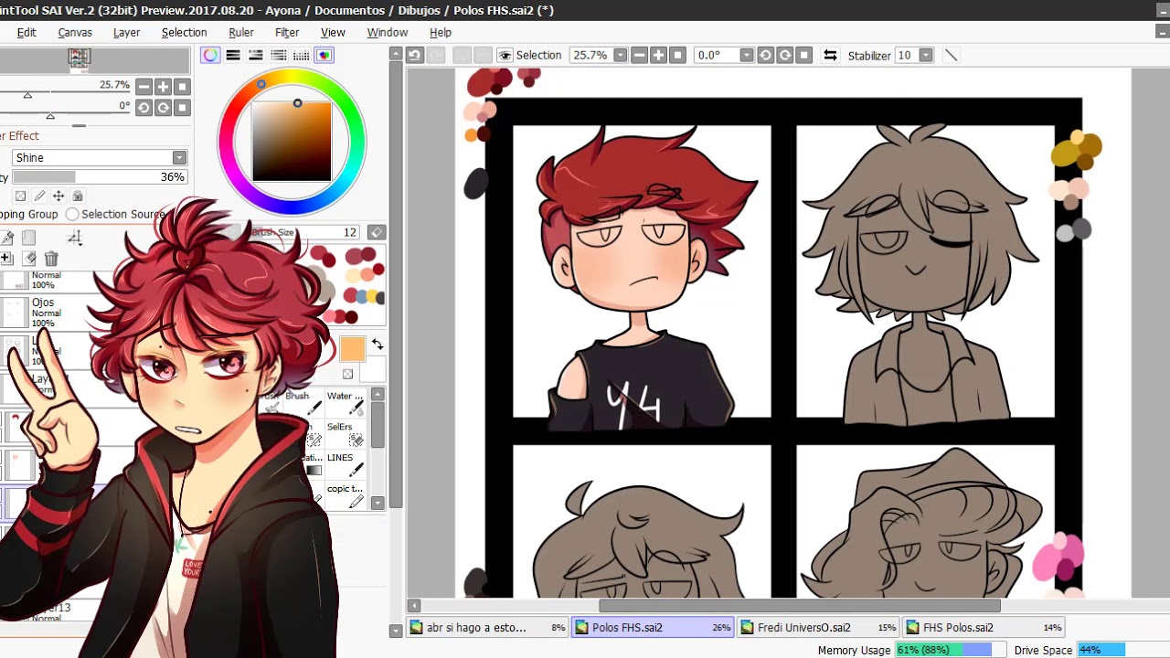 FHS - Y4 M3 L0 S3 I SPEEDPAINT - YouTube