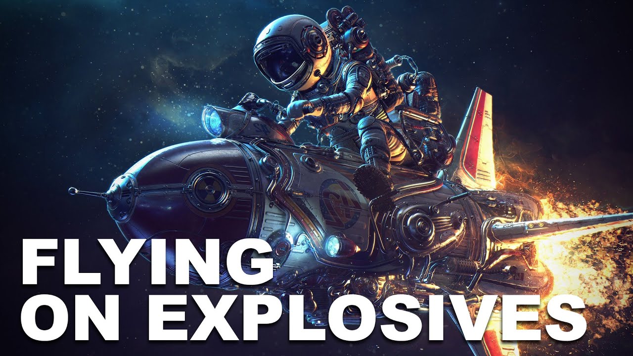 Flying on Explosives | Humans are space orcs? | An HFY Story - YouTube