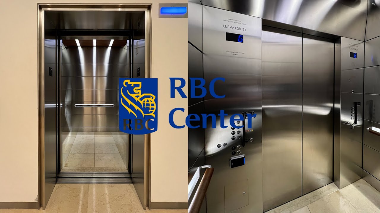 Touchless Buttons! ThyssenKrupp Hydraulic East Garage Elevator - RBC ...