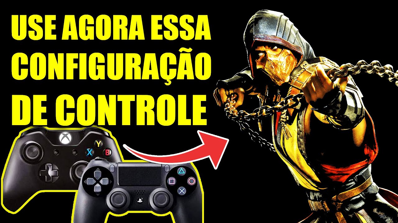 COMO CONFIGURAR O CONTROLE PARA JOGAR E FAZER COMBOS NO MK11 TUTORIAL ...