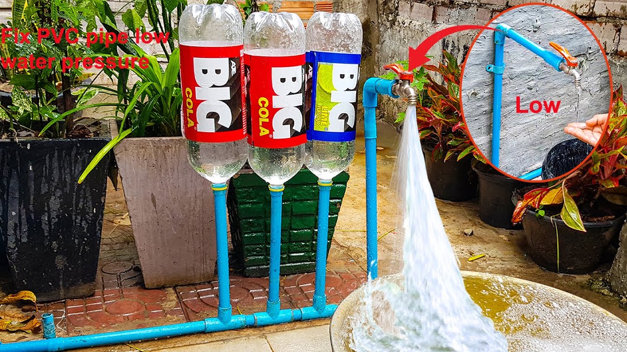 Amazing Ideas Watering System How to fix PVC pipe low water pressure # ...