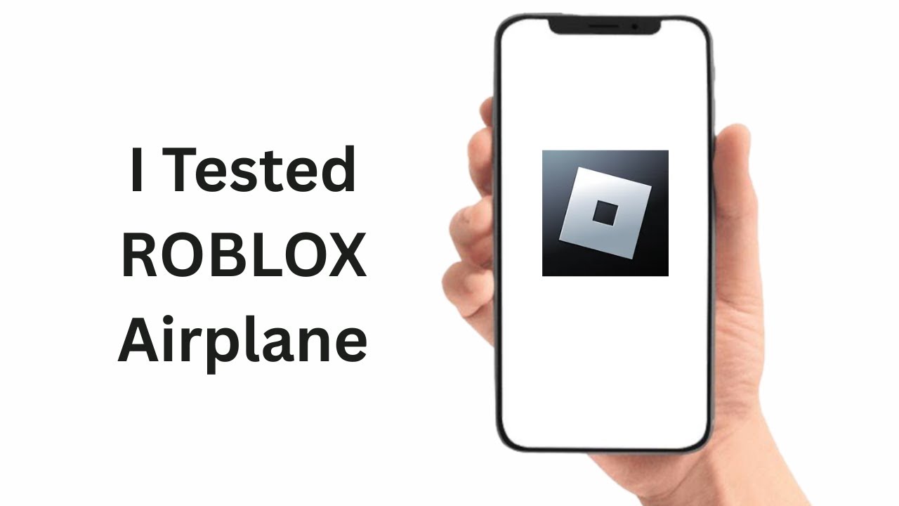 I Tested Roblox Airplane - YouTube