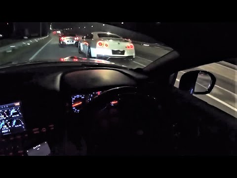 INSANE! GTR R35 Highway Battle in Malaysia | CrazyDriving Fans