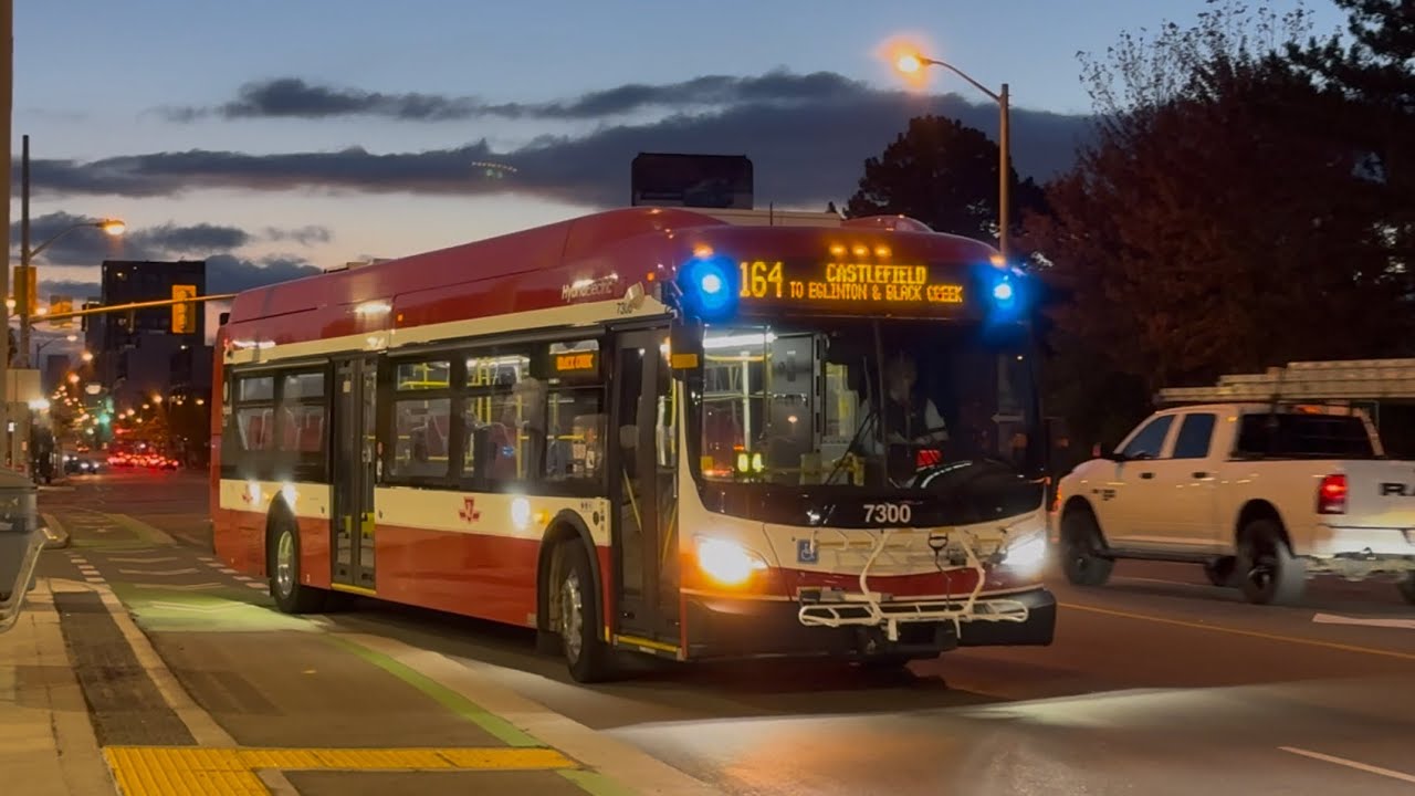 TTC 2023 New Flyer XDE40 7300 on 164 Castlefield my route!!! - YouTube