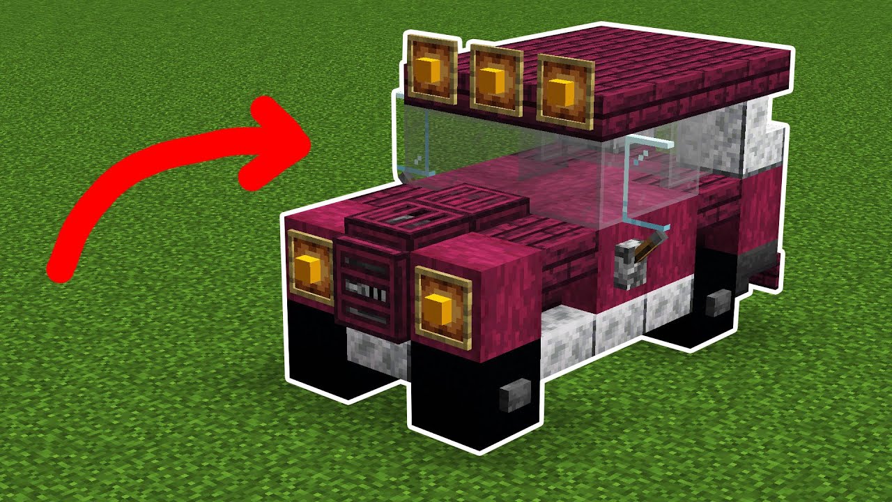 HOW TO MAKE A SUV IN MINECRAFT - YouTube