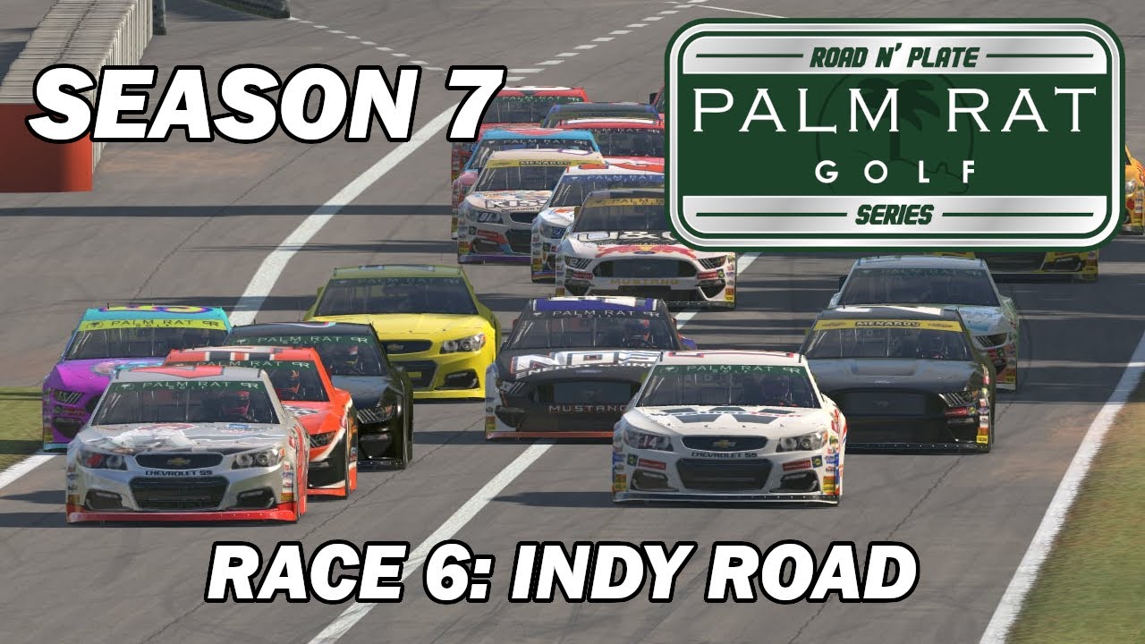 iRacing // Road N' Plate Palm Rat Golf Series at Indianapolis - YouTube