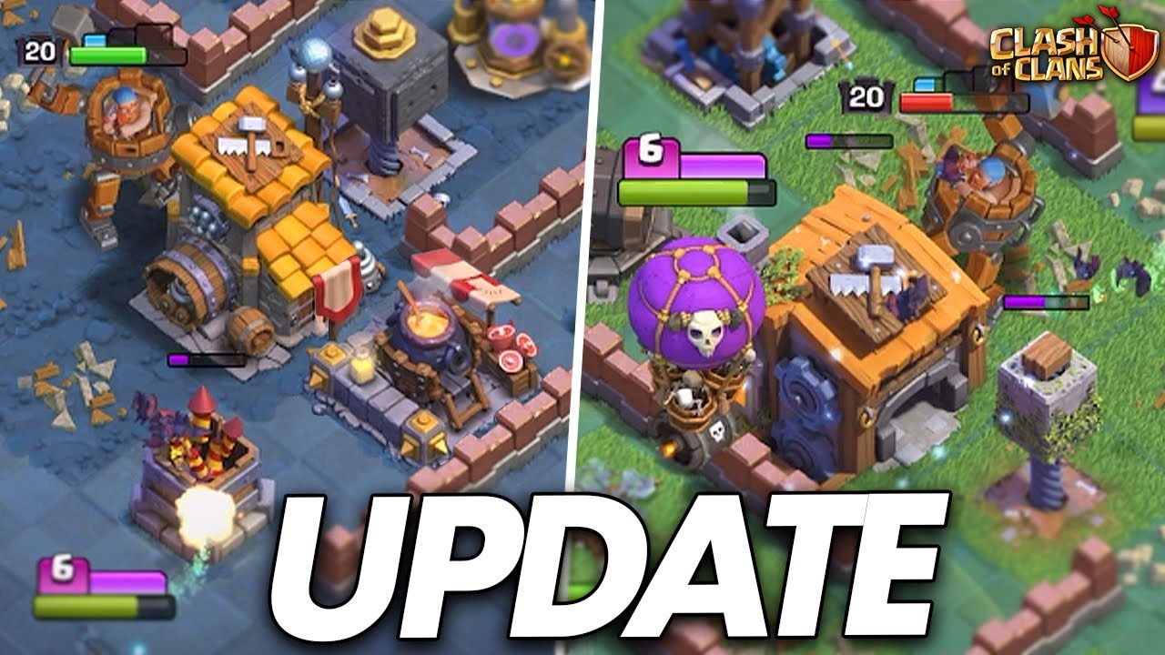 First Look at 2 Stage Attacks! - Builder Base 2.0 Gameplay | Clash of ...