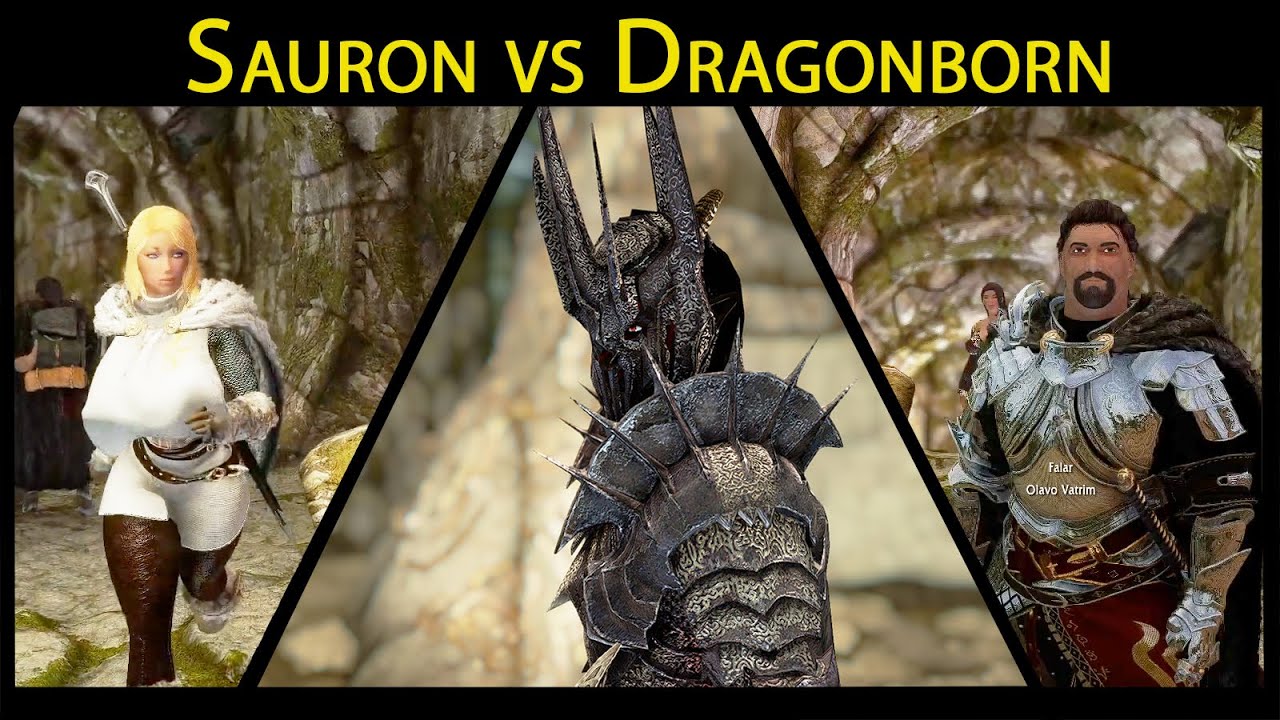Armadura De Sauron Skyrim Sauron Sin Armadura