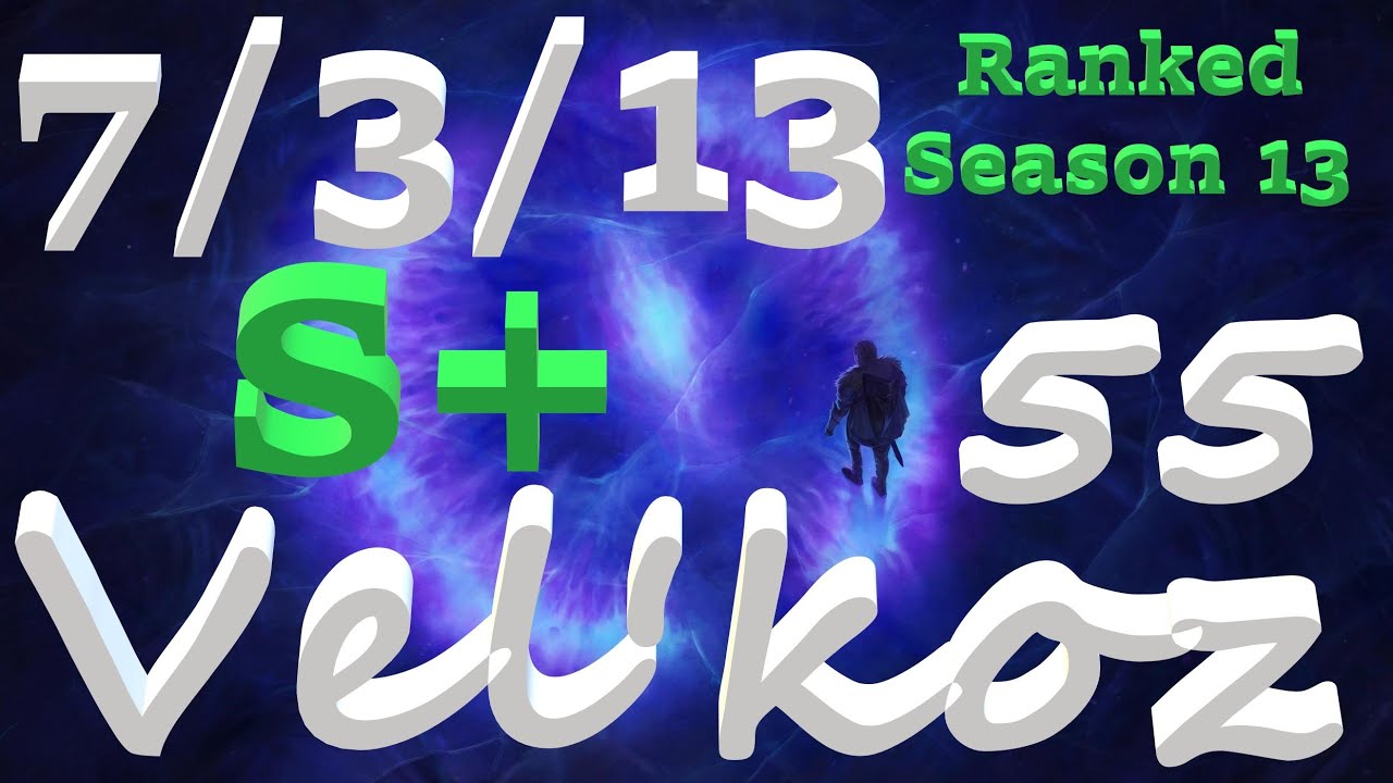 Vel'koz Ranked S13 7/3/13 S+ VEL'KOZ LOL 055 Game, Winning - YouTube