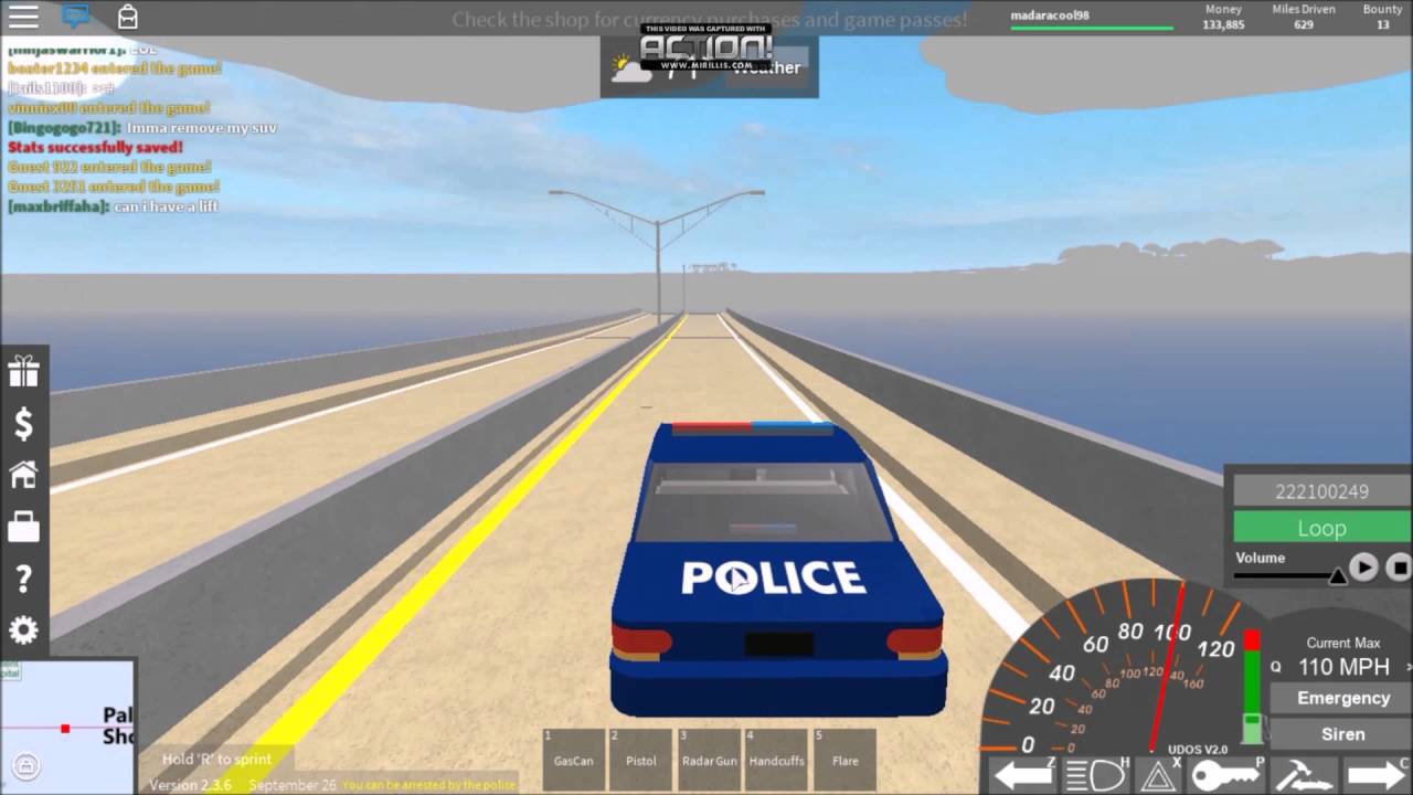 SO MUCH CHASES - ROBLOX Ultimate Driving Police Patrol (READ DESC FIRST ...