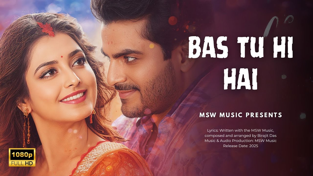 🎵 BAS TU HI HAI | Bollywood Romantic Song 2025 | MSW Music Hindi ...