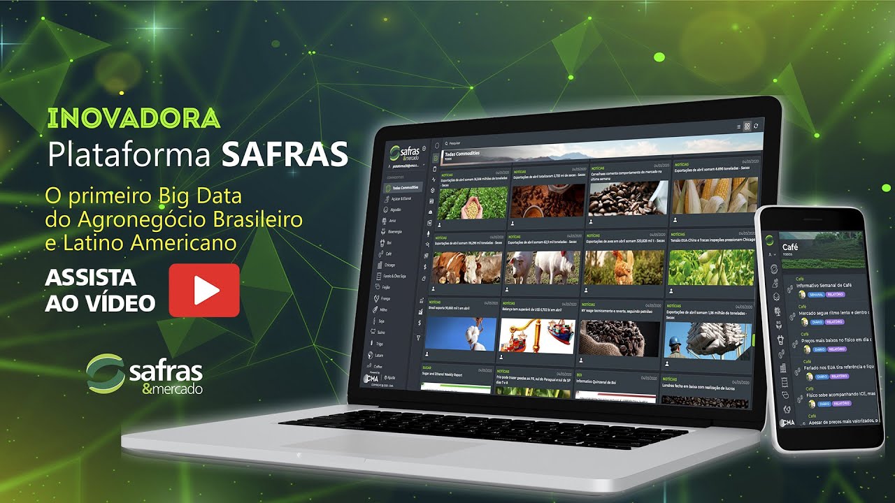 Plataforma SAFRAS: conheça o ecossistema do agronegócio - YouTube