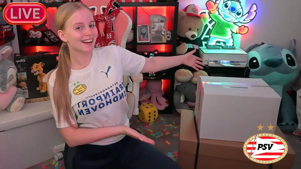 MEGA UNBOXING!!! 🎁 (& gamen met kijkers) | Sandy Denice Livestream NL ...