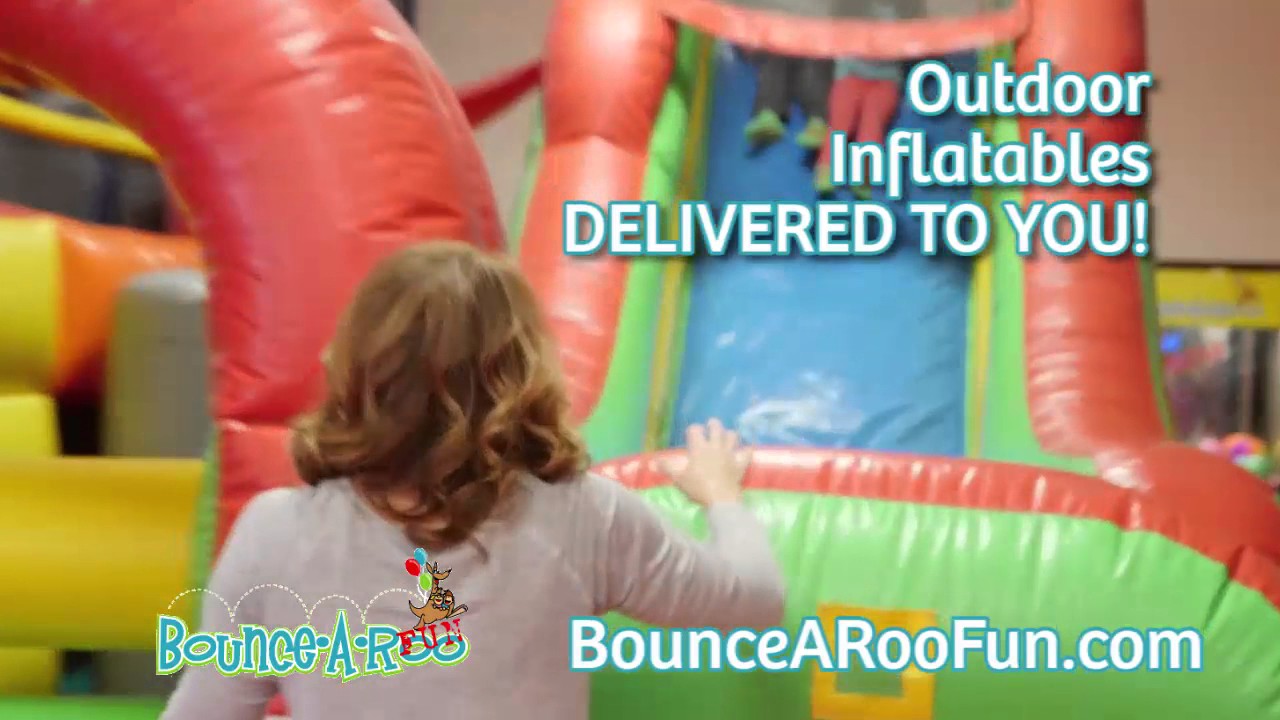 Bounce-A-Roo FUN INDOOR & DELIVERY - YouTube