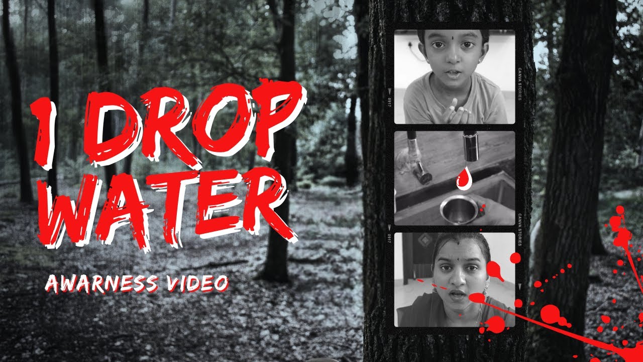 One Drop Water 💧 💧 | Awareness Short Film | Bkss Family - YouTube