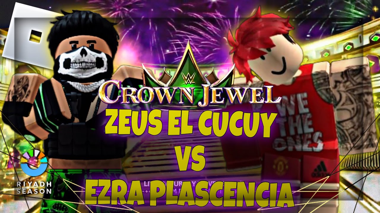 ROBLOX WWE 2K23: Zeus El Cucuy vs Ezra Plascencia - YouTube