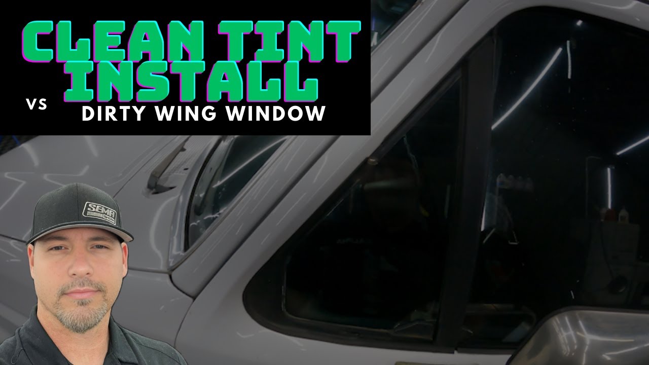 How to Tint Wing / Vent Windows - YouTube