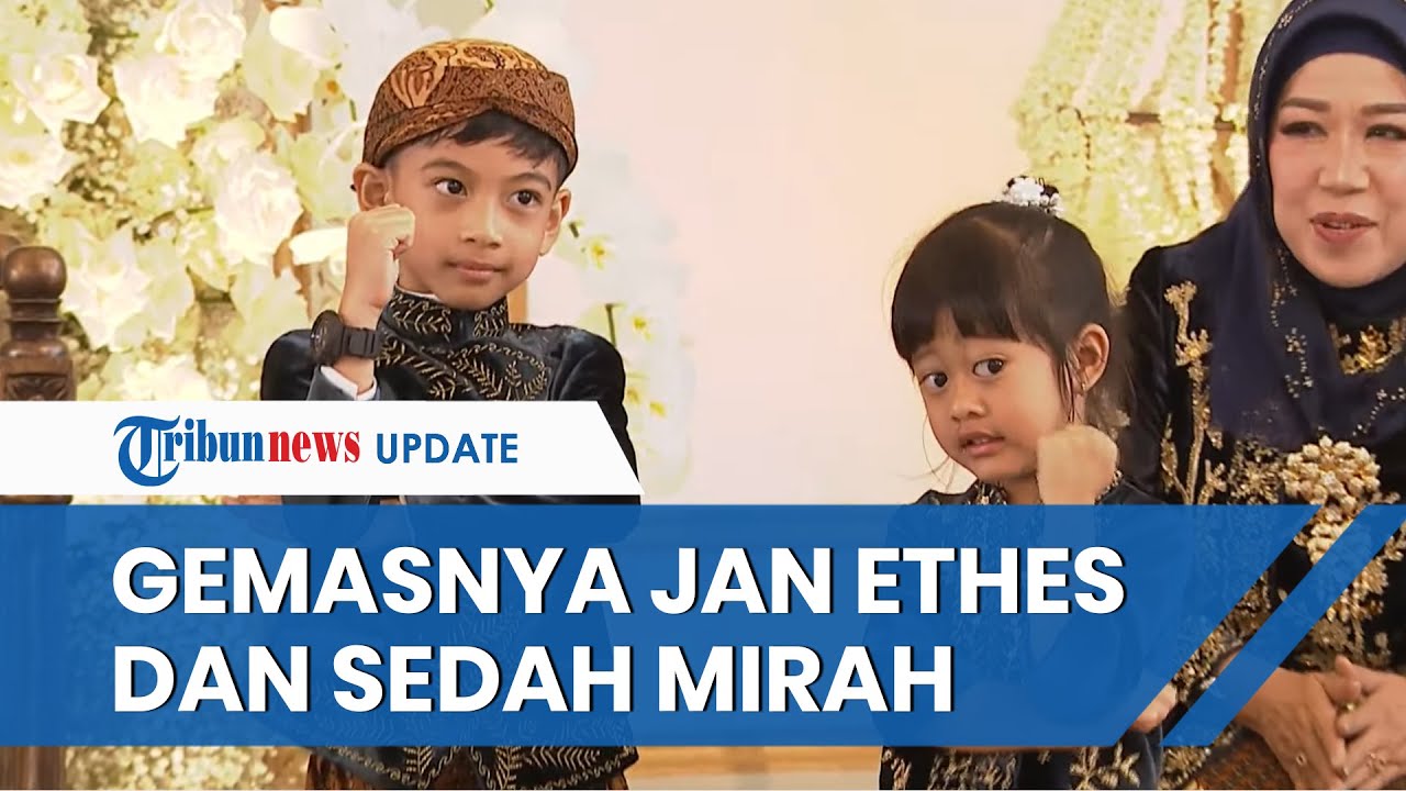 Lucunya Jan Ethes dan Sedah Mirah Joget di Pelaminan Kaesang dan Erina ...