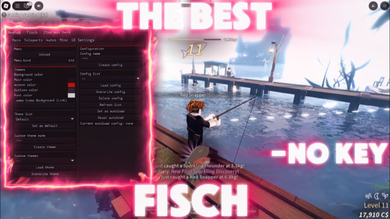 [🐘ANIMAL] Best Fisch No Key Script / Auto Farm, + Auto Sell, PC/Mobile ...