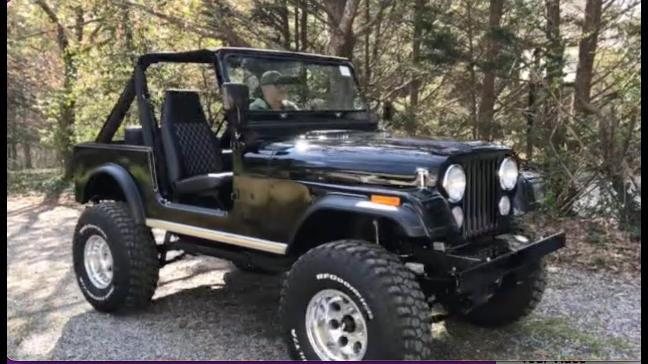 Black Mamba: The 1984 Jeep CJ7 Restomod - YouTube