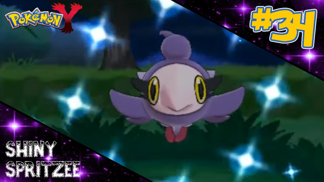 [LIVE] Shiny Spritzee in Y after 41 Radar Chain! - YouTube