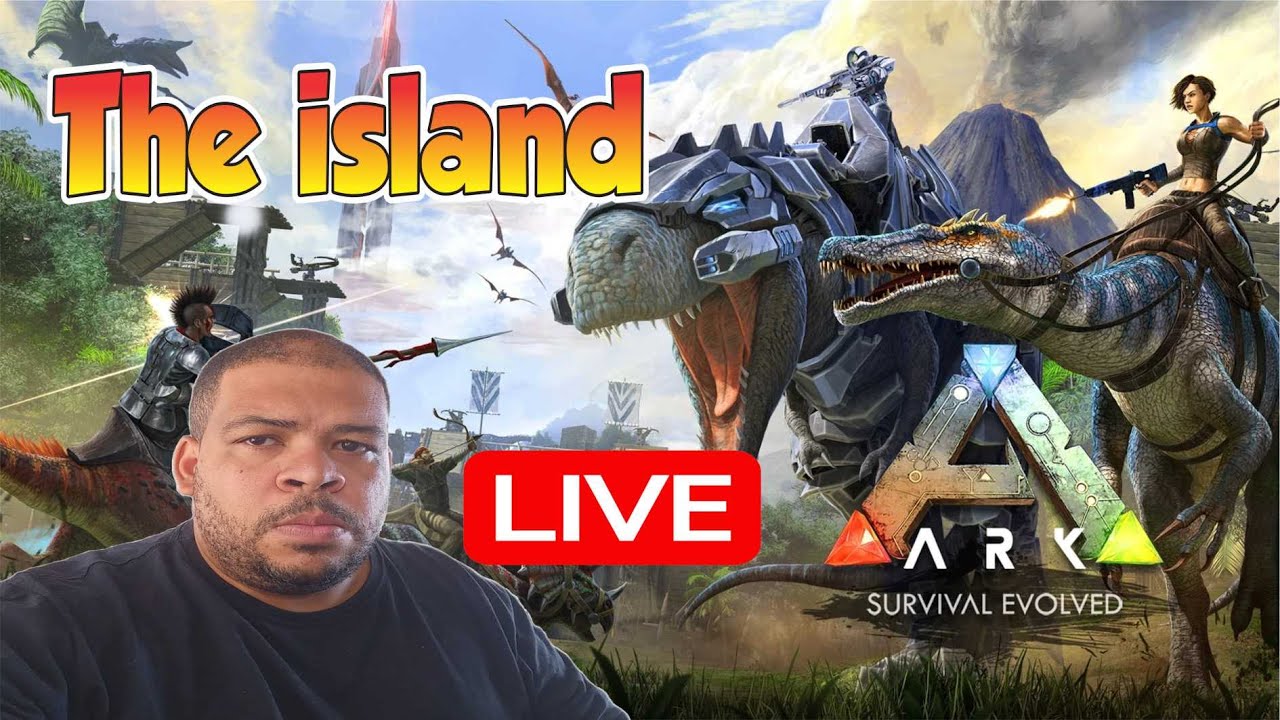 ARK SURVIVAL THE ISLAND - AO VIVO - PS4 - LIVE - YouTube