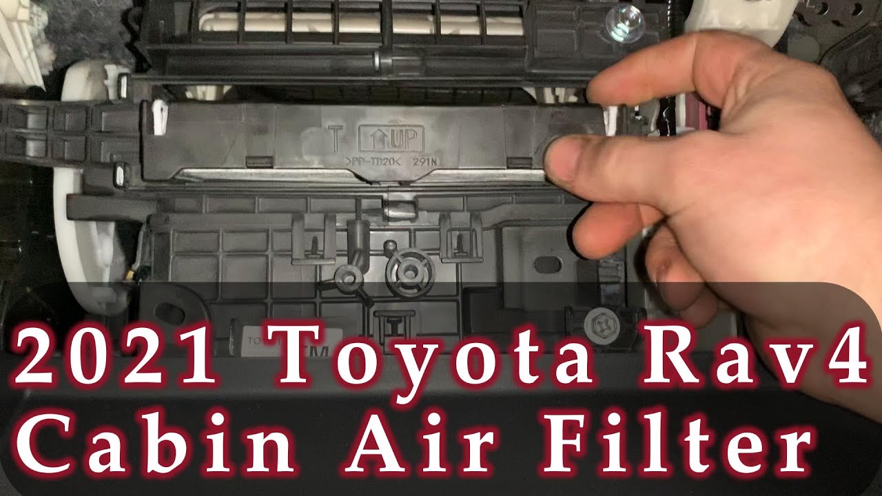 2021 Toyota Rav4 Cabin Air Filter Replacement - YouTube
