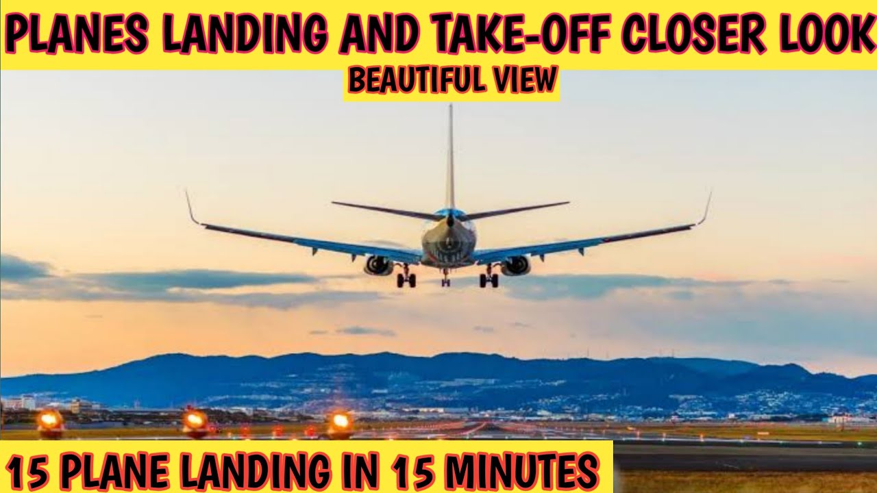 15 LANDING IN 15 MINUTES / PERTH AIRPORT LANDING & TAKE OFF / PERTH ...