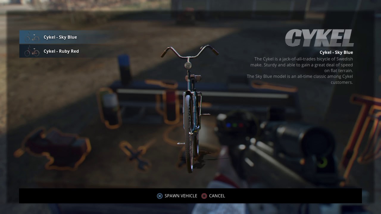 Generation Zero BLUE AND RED BIKE - YouTube