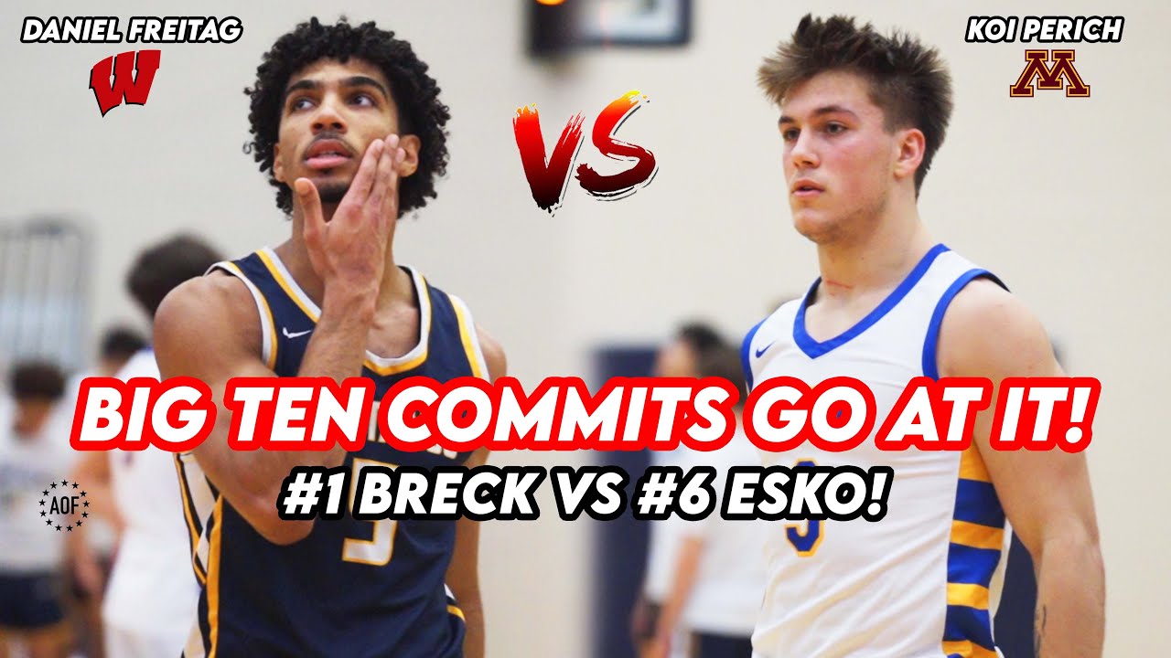 Wisconsin Commit vs Minnesota Commit!! State Contenders Match Up ...